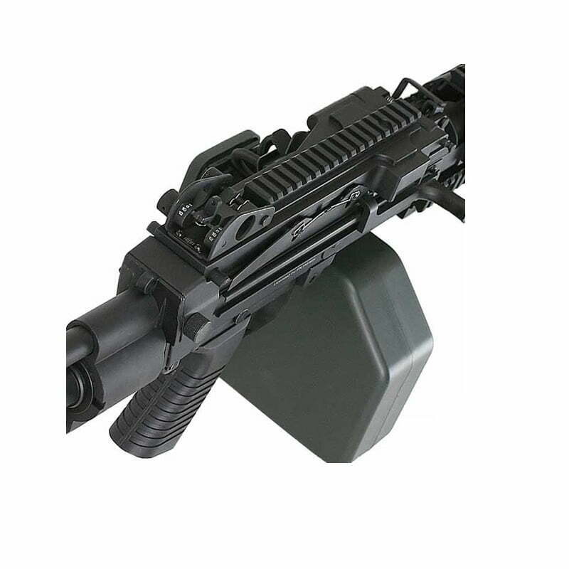 Metralhadora CYBERGUN HMG FN HERSTAL MK46 Full Metal Preta - Armas Brazil